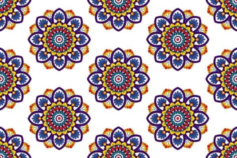Boho Seamless Pattern Vector Art Icons And Graphics For Free Download