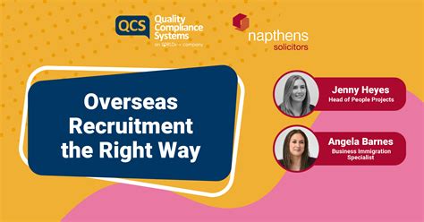 Overseas Recruitment The Right Way QCS