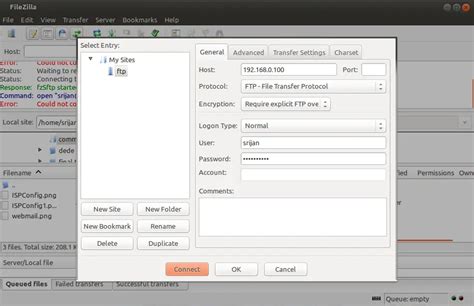 how to install and configure proftpd on debian wheezy and ubuntu 14 04
