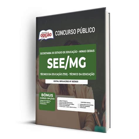 Apostila SEE MG Técnico da Educação TDE Técnico da Educação Shopee Brasil