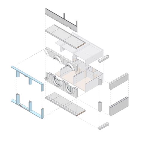 Взрыв схема в Archicad