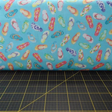 Flip Flop Fabric Etsy