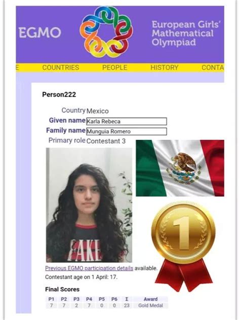 Joven Sinaloense De 17 Años Ganó Medalla De Oro En La Olimpiada Europea