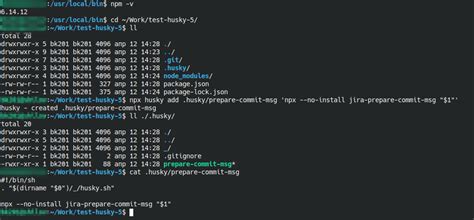 Migrating Prepare Commit Msg And Commit Msg Hooks Does Not Work As