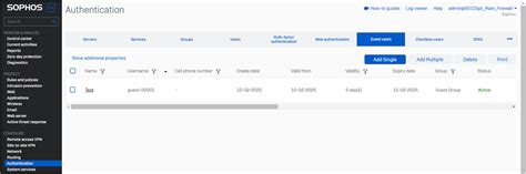 Regarding The Issue Of Guest Users Being Unable To Log Into The Vpn