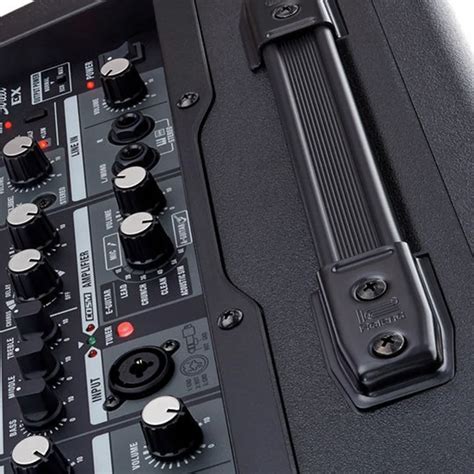 롤랜드 큐브 스트리트 Ex 앰프 어쿠스틱 일렉트릭 기타 및 버스킹 배터리 전원 50 와트 스테레오 앰프 스피커 악기