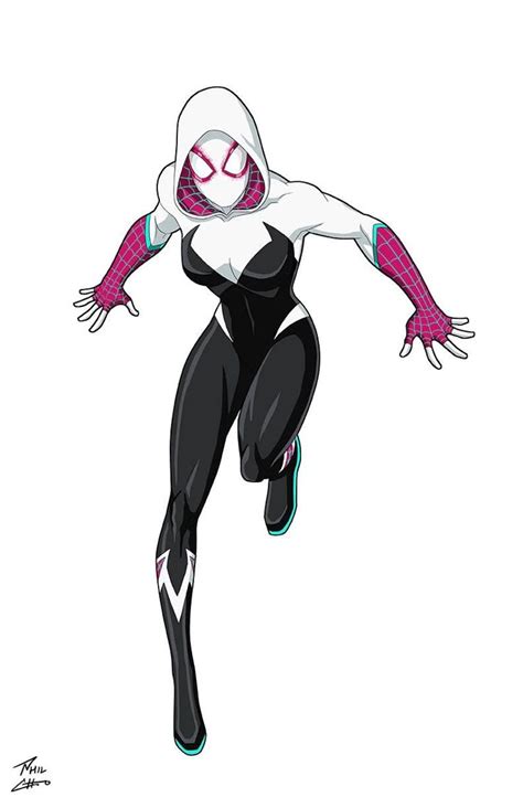 Spider Gwen By Phil Cho Spider Gwen Comics Marvel Spiderman Art