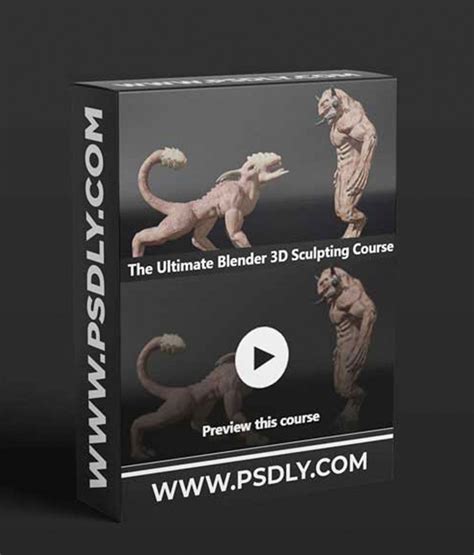 Sculpting In Blender Course Sculpting Creating Characters Texture