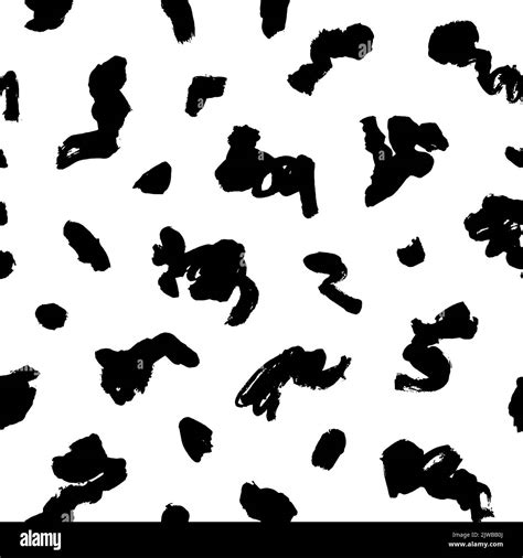 Black Curved And Wavy Lines Seamless Pattern Stock Vector Image And Art Alamy