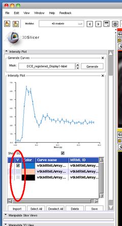 Modules FourDAnalysis Documentation Slicer Wiki