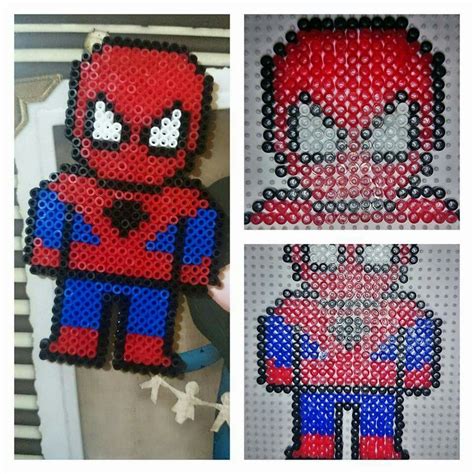 Spiderman Hama Perler Bead Templates Perler Beads Ronald Mcdonald Spiderman Character