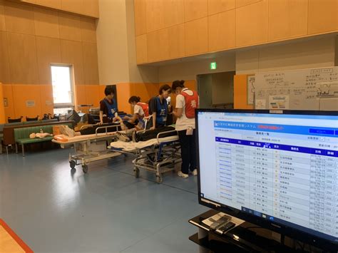 院内災害訓練 臨時病棟編 基幹災害医療センターブログ
