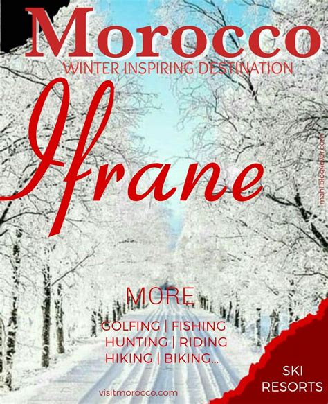 Pin Von Abdellah MAHI Auf Ifrane Tourism Morocco