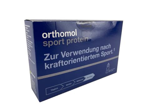 ORTHOMOL SPORT PROTEIN, 3 porcijos | Gintarinė vaistinė