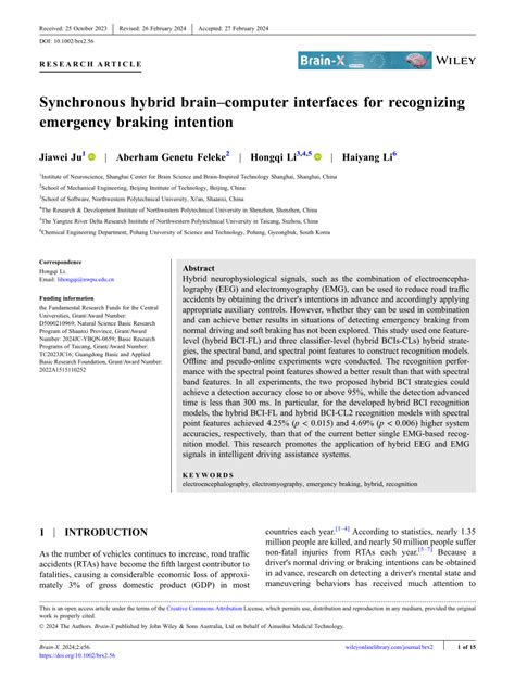 Pdf Synchronous Hybrid Braincomputer Interfaces For Recognizing