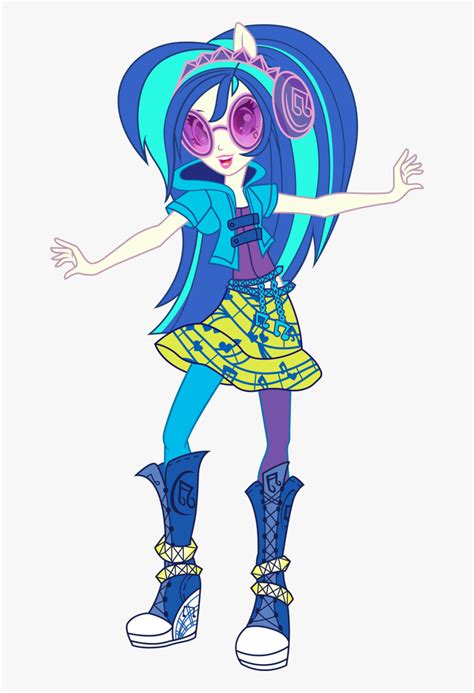 Rainbow Rocks Dj Pon 3 Vinyl Scratch Vector By Icantunloveyou My