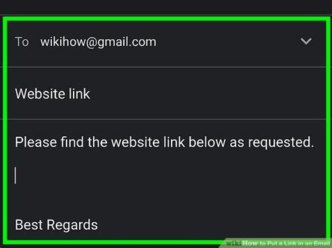 4 Simple Ways To Put A Link In An Email WikiHow