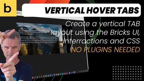 Create Vertical Accordion Using Bricks Builder With No Plugins Youtube