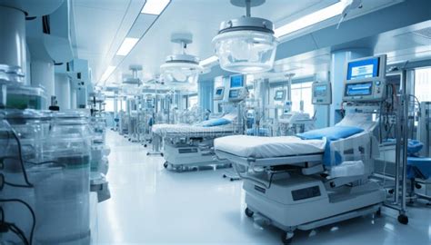 Cutting Edge Equipment And Advanced Medical Devices In A Modern And