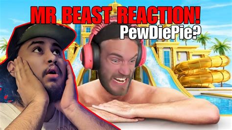 Mrbeast 1 Vs 250000 Vacation Reaction Pewdiepie Youtube