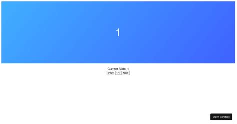 Solid Slider Codesandbox