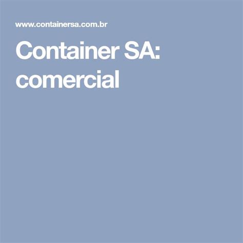 Container Sa Comercial Container Dimensions Container Container