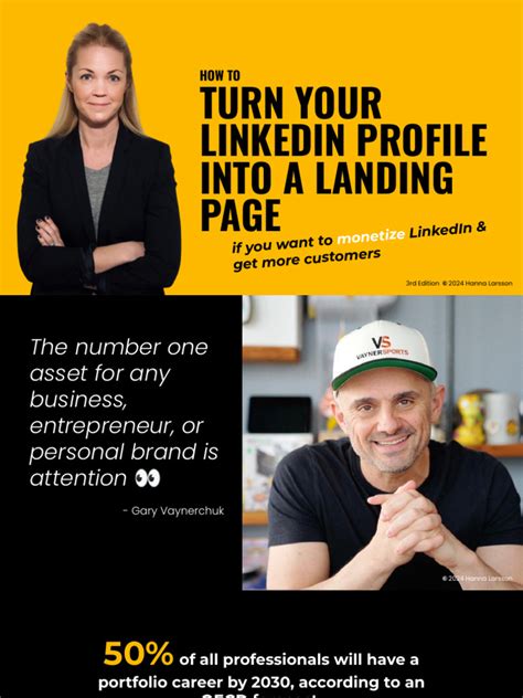 How To Turn Your Linkedin Profile Into A Landing Page Pdf Linked In