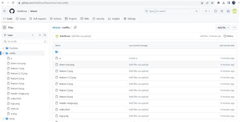 Ankit Kumar On Linkedin Bharat Intern Task 3 Netflix Clone Github Link