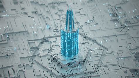 빛나는 디지털 Hex 코드 3d 렌더링 일러스트로 만들어진 타워 0명에 대한 스톡 사진 및 기타 이미지 0명 3차원 형태 가상현실 Istock