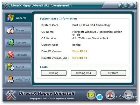 Скачать Directx Happy Uninstall на Windows Xp 2003 Vista 7 8 10 бесплатно