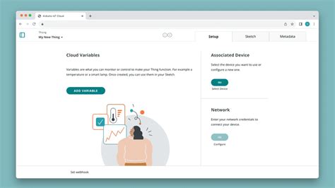 arduino cloud thing interface