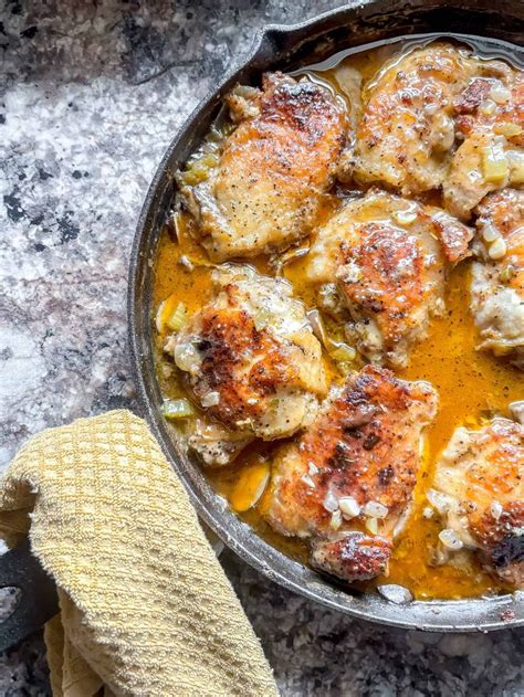 Easy Chicken Fricassee Recipe Recipe Chicken Fricassee Easy Dinner