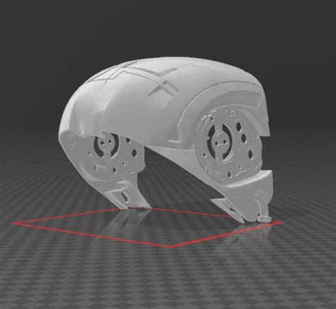 Terminator Cosplay Helmet Stl 3d File For 3d Printing Free Foam