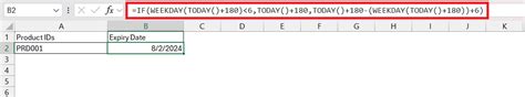 Excel Magic Quickly Calculate 180 Days From Today Myexcelonline