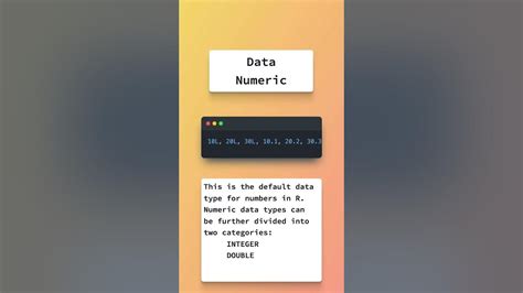 Integer Vs Double Data In R Rprogramming Rprogrammingforbeginners