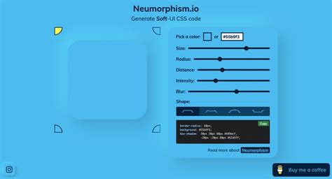 Neumorphismsoft Ui Css Shadow Generator Css Shadow Gui Design Css