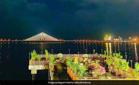 Watch A Breathtaking View Of The Sea Link From Mumbais New Viewing