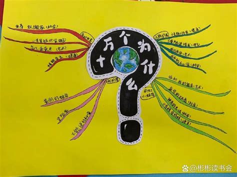 四年级十万个为什么简单又漂亮的思维导图 四年级下册必读书目《十万个为什么》思维导图 图片 网专笔记