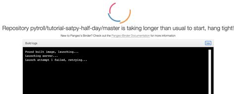 Failed To Start Server First Time Image Is Loaded · Issue 63 · Pangeo