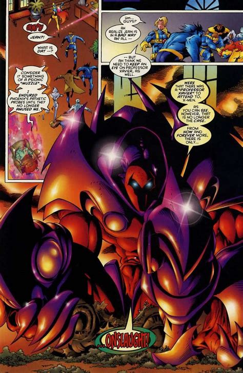 Onslaught Marvel Comics Art Marvel Comic Character Avengers Earth S