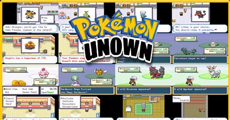 Pokemon Unown Hack Rom GBA Con Megaevolucion TM HM Reutilizables