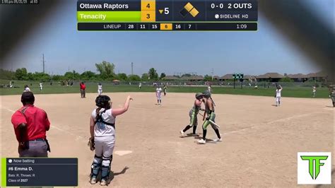 Tenacity Vs Ottawa Raptors 20230521 Youtube
