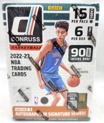 2022 23 Donruss NBA Basketball Blaster Box Factory New Sealed Damaged