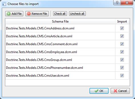 Doctrine2 Orm Designer