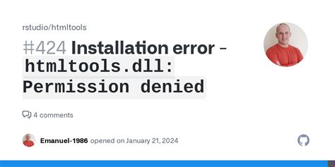 Installation Issue Rstudio Htmltools GitHub