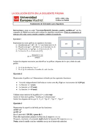 Matlab Ejercicio Pdf