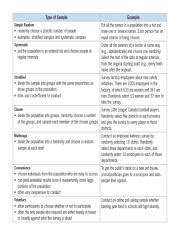 Sample Types Chart Pdf Course Hero