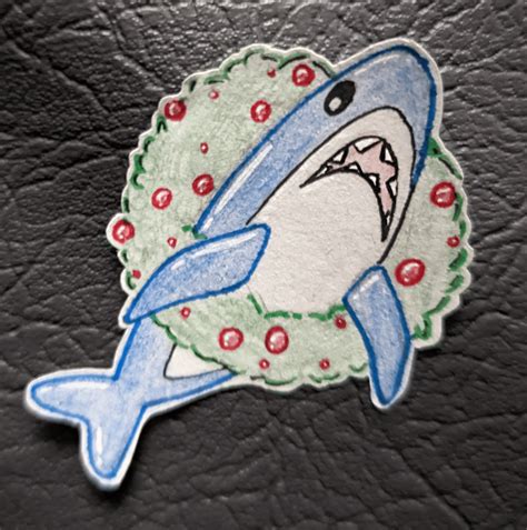 My Friend Made Me A BlÅhaj Themed Drawing R Trans