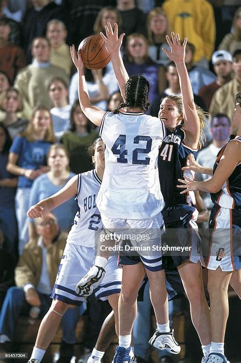 Uconn Paige Sauer In Action Playing Defense Vs Holy Cross Amanda