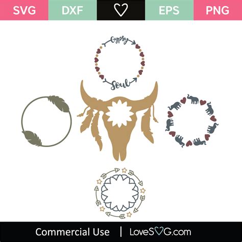 Monogram Frames Svg Cut File Lovesvg Com